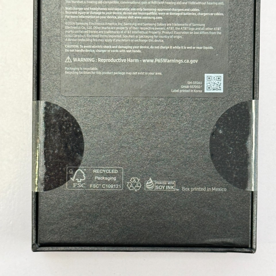 Brand New Sealed in Box AT&T Samsung Galaxy S24+ Plus SM-926U 256GB ...