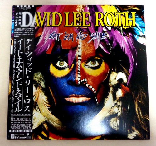 David Lee Roth Eat 'EM And Smile 1986 WARNER BROS P-13334 Japan LP OBI ...