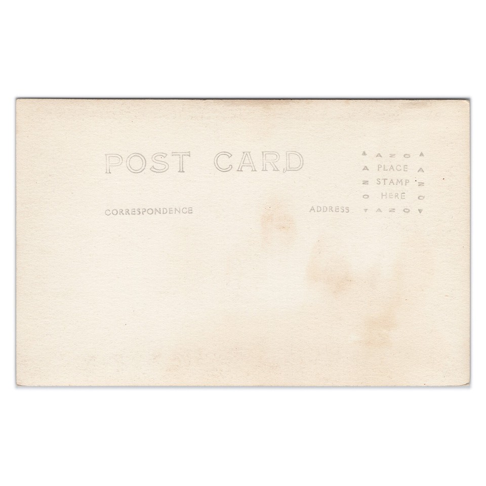 Unknown Mystery Boat Dock RPPC 1920s Red Ensign Flag On Motorboat ...