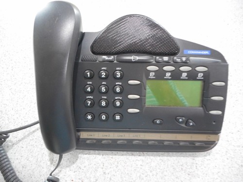 PHONE SYSTEM CORDED HANDSET DISPLAY USED GOOD CONDITION COMMANDER ...