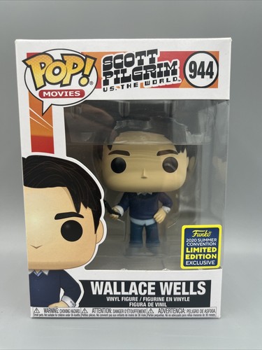 TEC Funko POP Vinyl WALLACE WELLS 2020 SDCC Summer #944 Scott Pilgrim ...