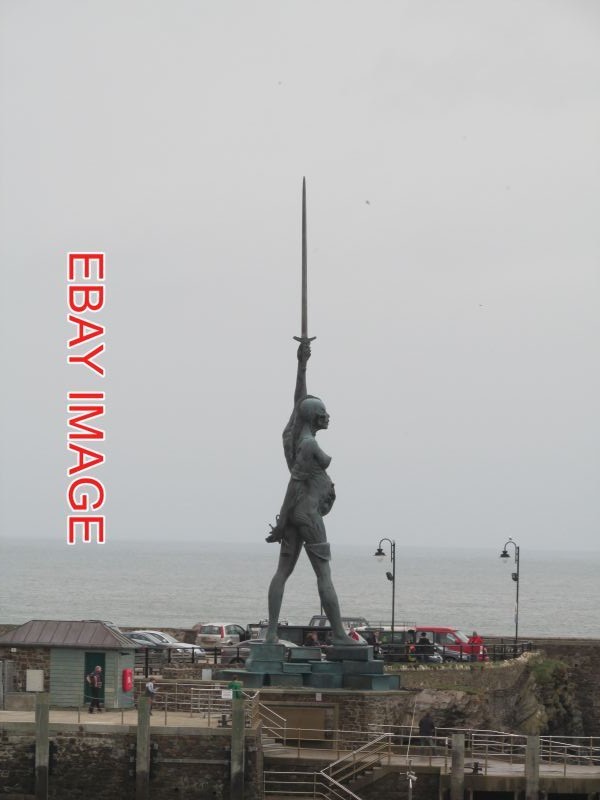 Verity Damien Hirst Damien Hirst's Verity Statue Ilfracombe By Graham