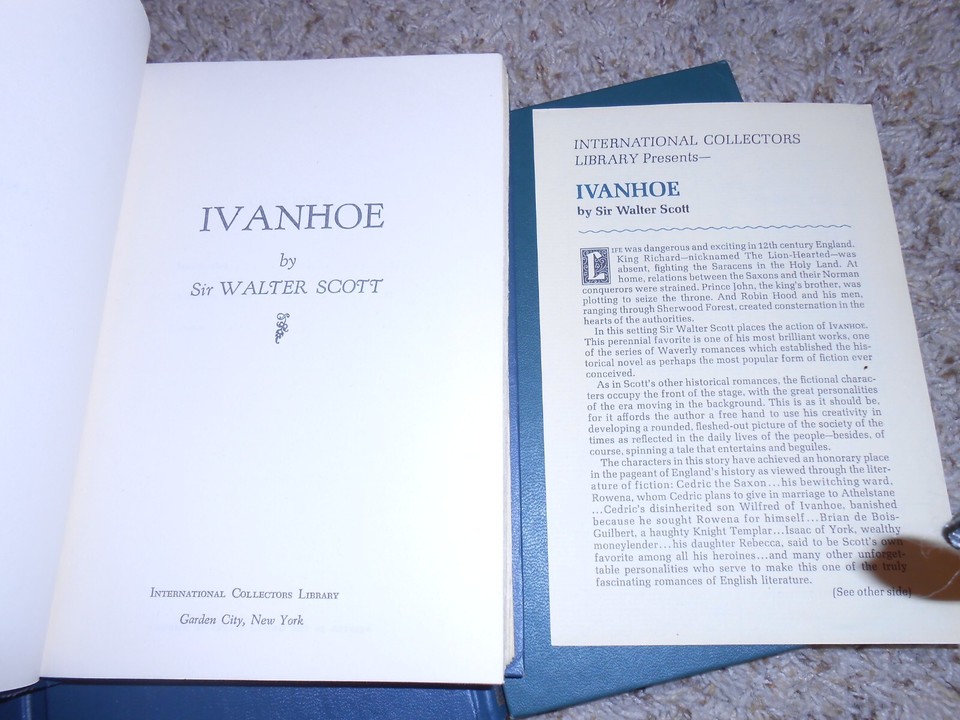 International Collectors Library 7 (RLS~Defoe~Lamb~Roberts+) inserts ...