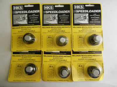 HKS Speedloader; 36-A; 5-Shot; 38 Spec; 357 Mag; 6 Total; Fast ...