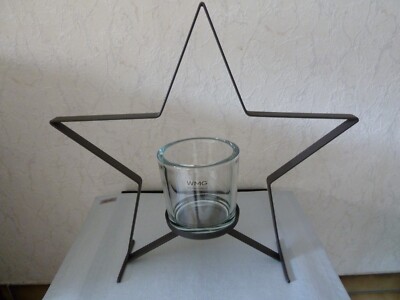 WMG Wohnmanufactur Eisen-Windlicht STERN, Stern-Windlicht 739769 | eBay.de