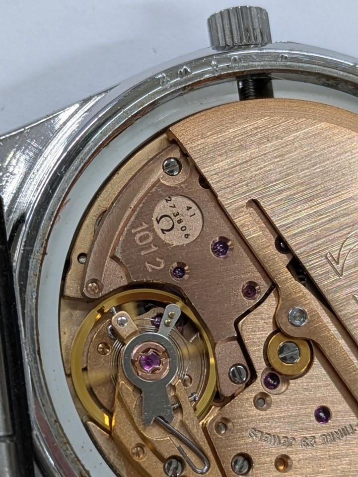 Vintage 1978 OMEGA Seamaster Cal.1012 Automatic Silver Dial Day Date ...