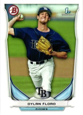2014 1ST BOWMAN RC ROOKIE DYLAN FLORO BASEBALL CARD #BP16 | eBay