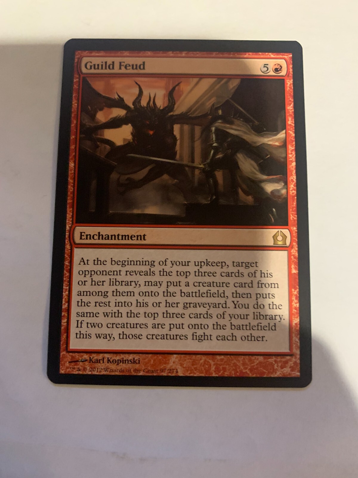 MTG Guild Feud Return to Ravnica 097/274 Regular Rare | eBay