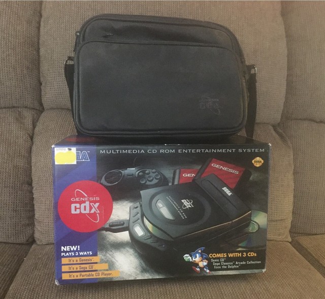 Sega Genesis CDX Launch Edition Black Console (NTSC) for sale online | eBay