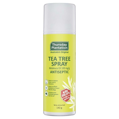 Thursday Plantation Tea Tree Spray Pure Melaleuca Oil 100mg/g ...