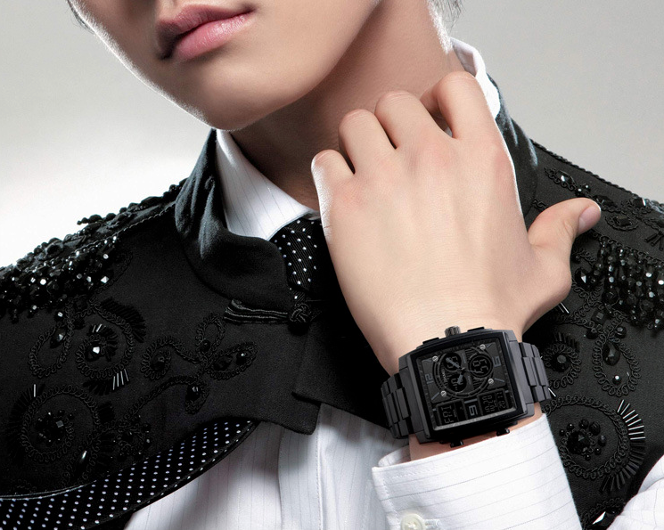 Chronograph Men's Digital Army Military Sport Quartz Analog Waterproof ...