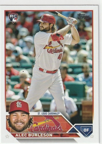 2023 Topps #622 Alec Burleson RC St. Louis Cardinals | eBay