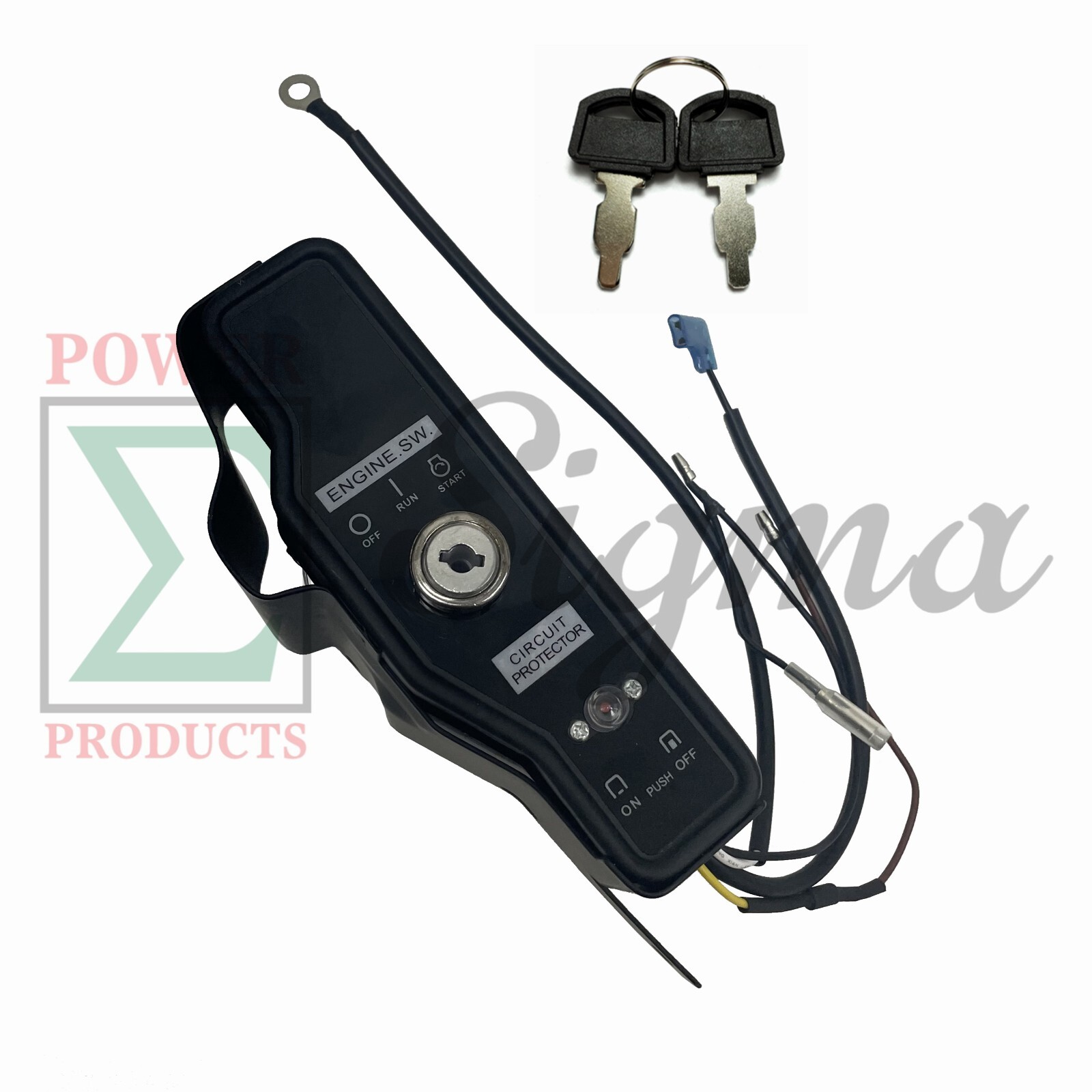 New Ignition Switch Box With Keys For Honda GX340 11HP GX390 13HP Gas ...