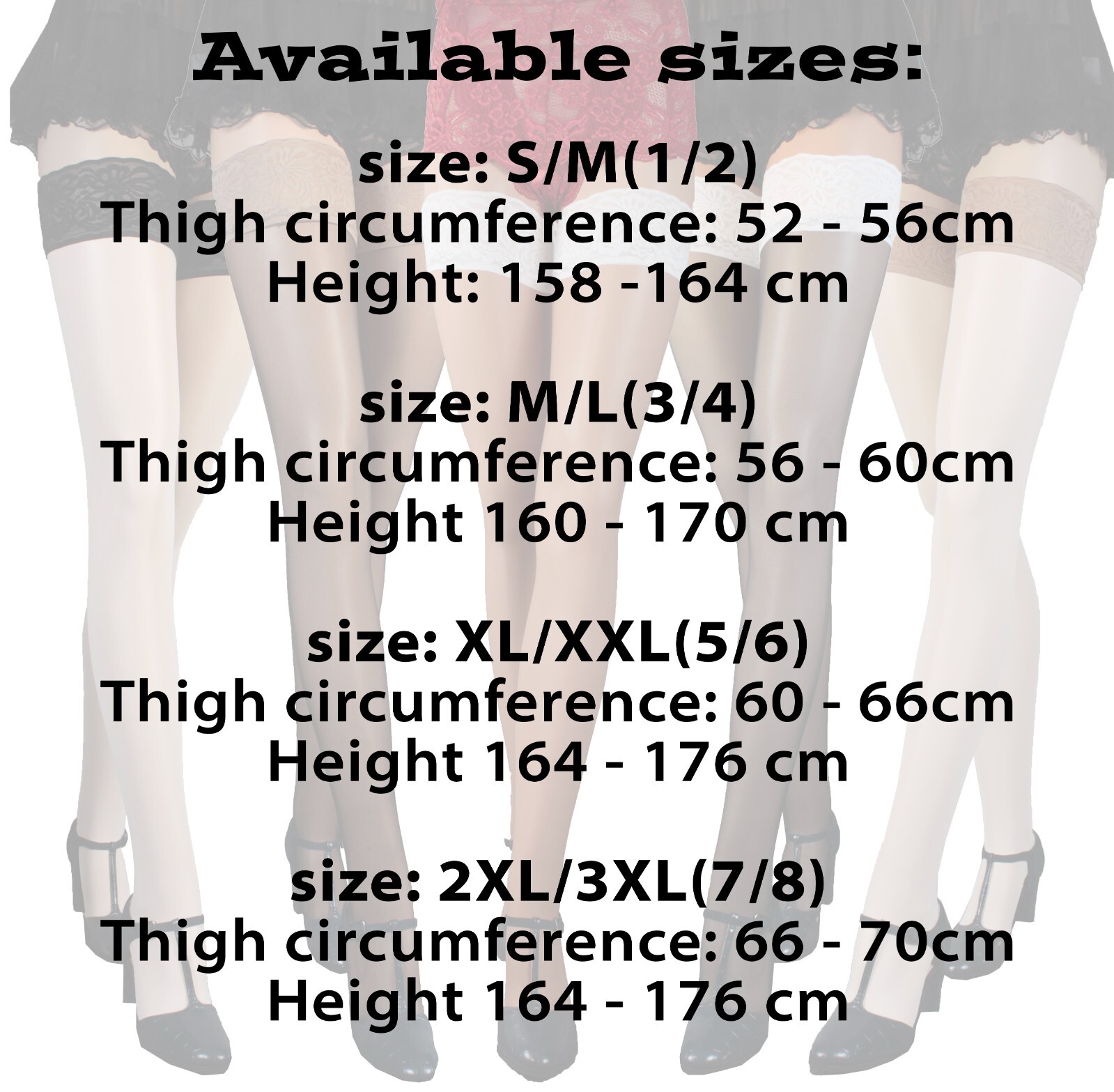 Sensuous Lace Top Hold-Ups Sexy and Elegant Sheer Leg Stockings 20 DEN ...