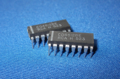 CD4512BE RCA CMOS VINTAGE 16-Pin DIP Rare! LAST ONES QTY-1 | eBay