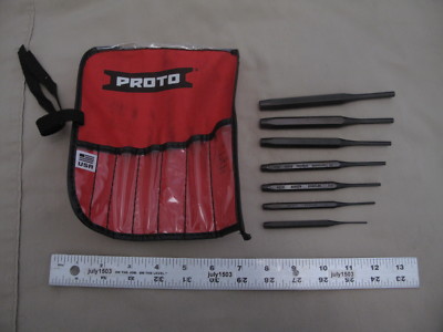 (1) NEW Proto 7 pc Drive Pin Punch Set J48007 1/16 3/32 1/8 5/32 3/16 7/32 1/4 | eBay