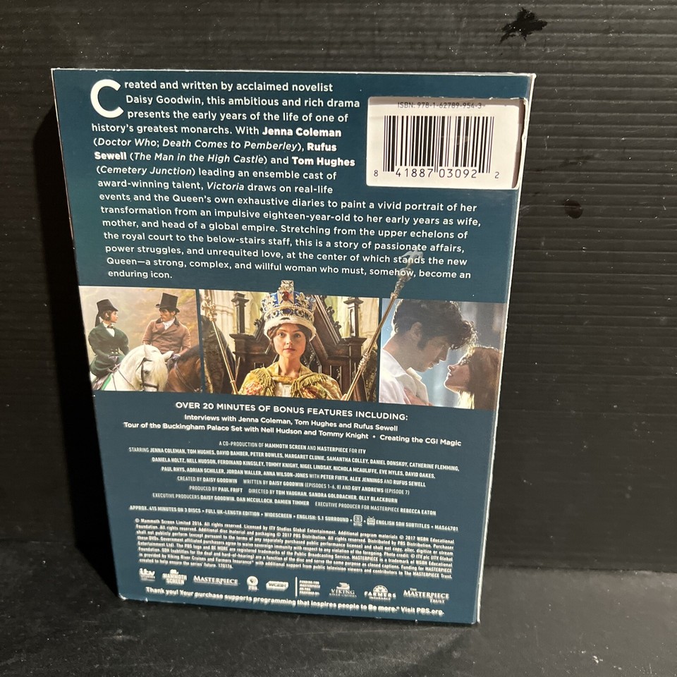 Factory Sealed Victoria The Complete First Season Masterpiece PBS DVD ...