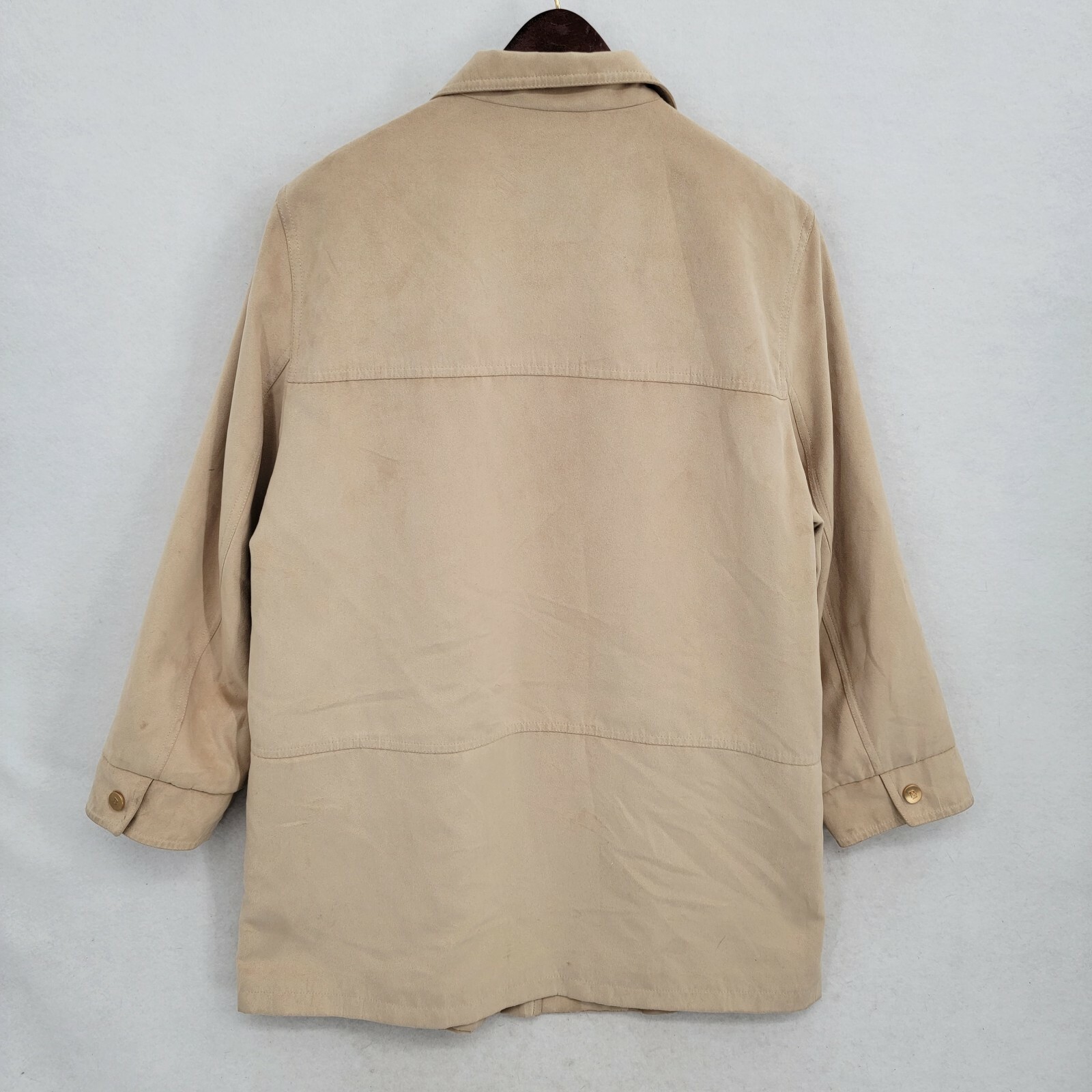 Horst Basler Tan Suede Jacket Womens sz 38 GUC | eBay