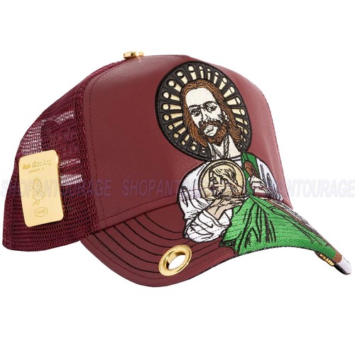 Red Monkey San Judas 2 RM1480 Burgundy Limited Unisex Trucker Hat Cap ...