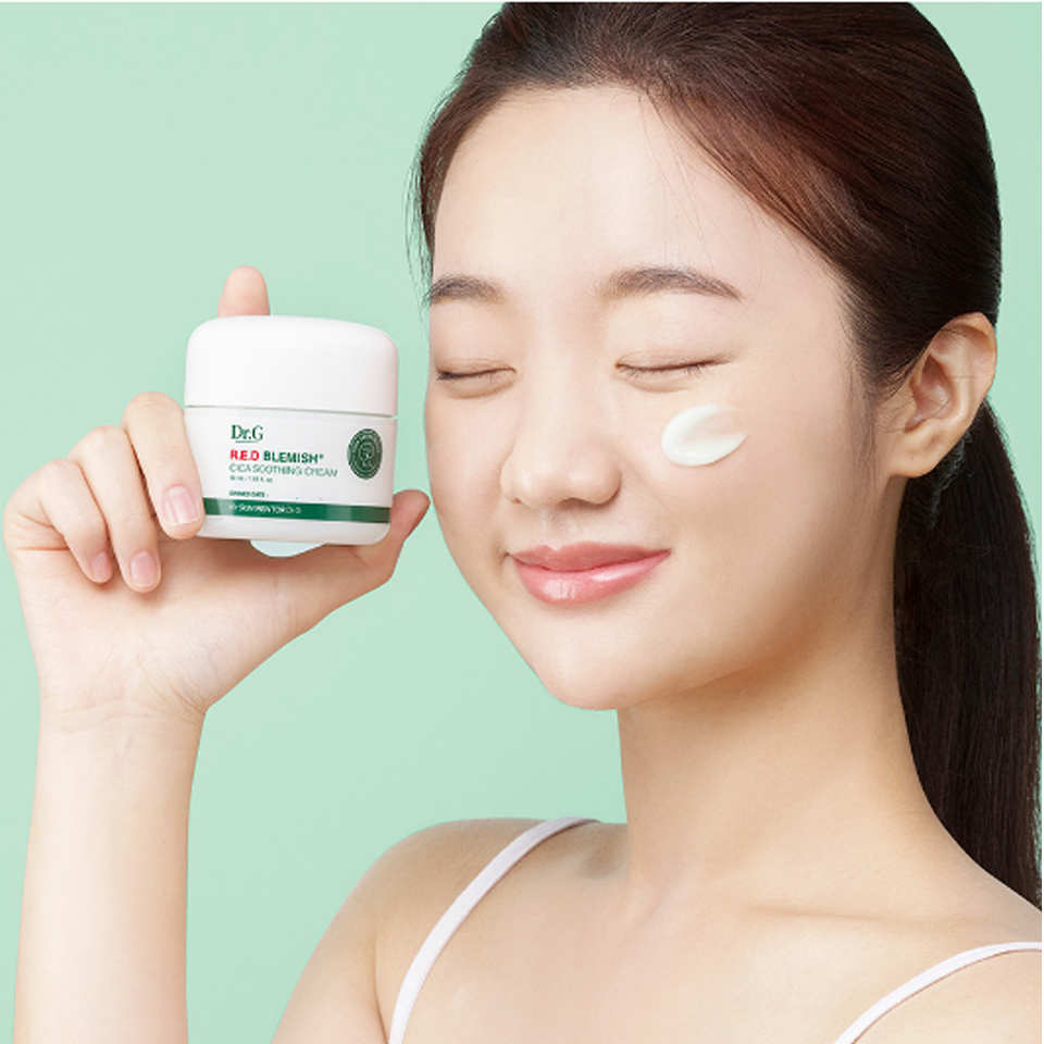 Dr.G R.E.D Blemish Cica Soothing Cream 50ml 2ea- Vegan Soothing Moisture Cream | eBay