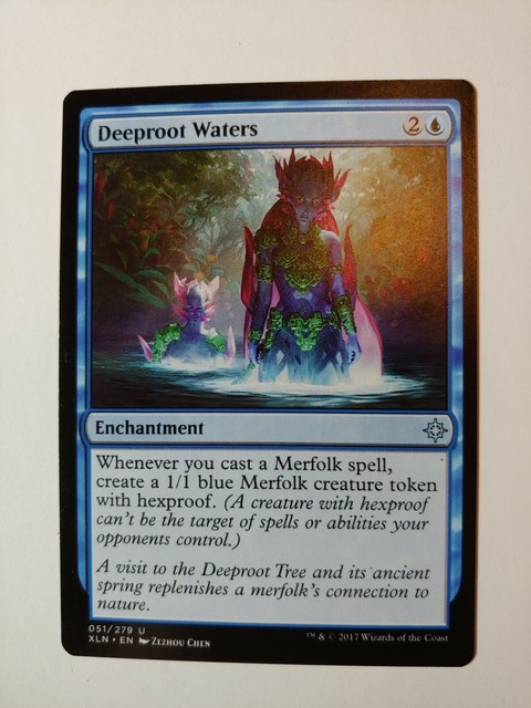 MTG Deeproot Waters Ixalan 051/279 Regular Uncommon for sale online | eBay