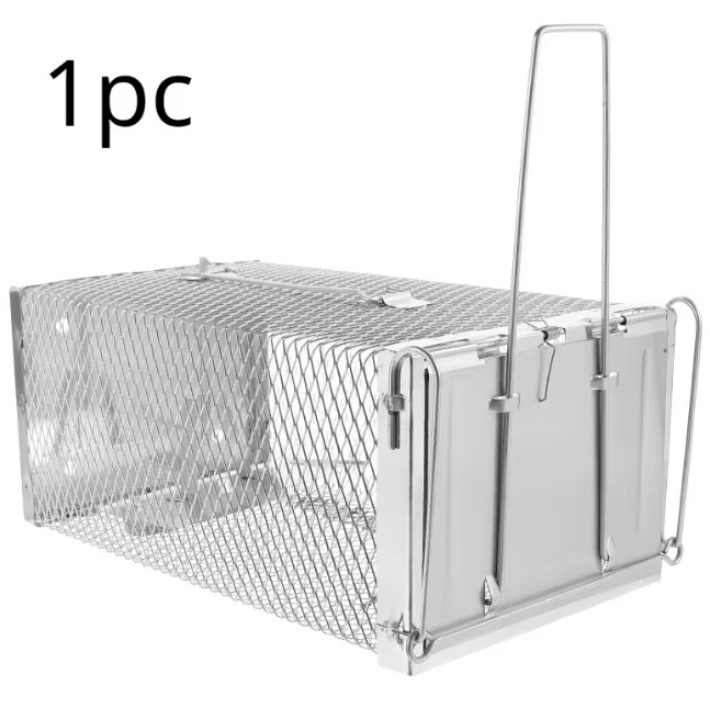 USA Mouse Trap Rat Trap Rodent Trap Live Catch Cage, Easy to Set Up and ...