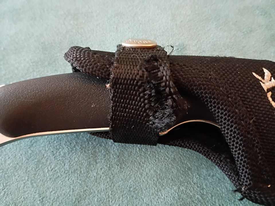 Buck 693 Guthook Fixed Knife W Sheath | eBay