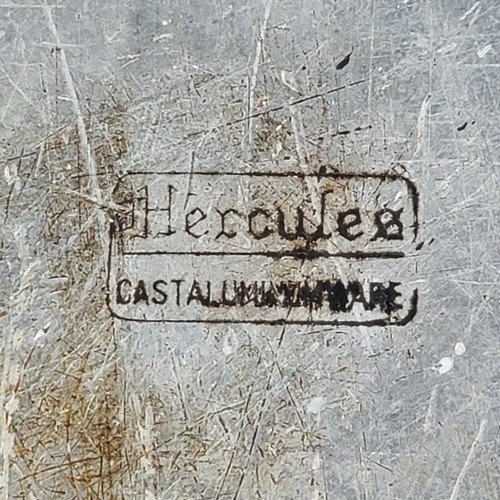 Vintage HERCULES Cast Aluminum Circular Soup Stew Pot Camping | eBay