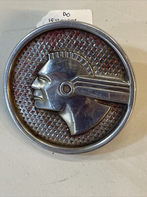 1950 51 52 53 Pontiac Parts Rear Fender Emblems Badge Trim Vintage ...