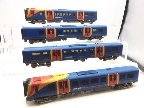 Bachmann 31-041 OO Gauge Southwest Trains Class 450 450127 4 Car EMU ...