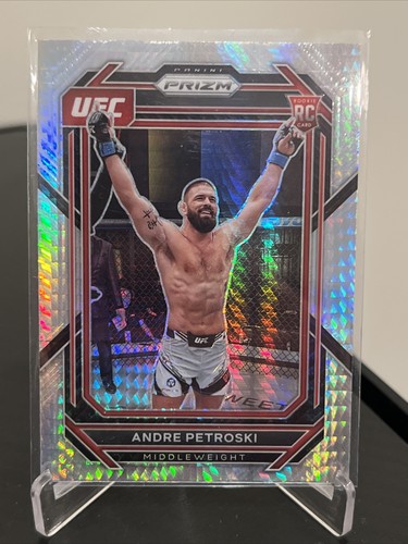 2023 Panini Prizm UFC #171 - ANDRE PETROSKI - ROOKIE HYPER PRIZM SP ...