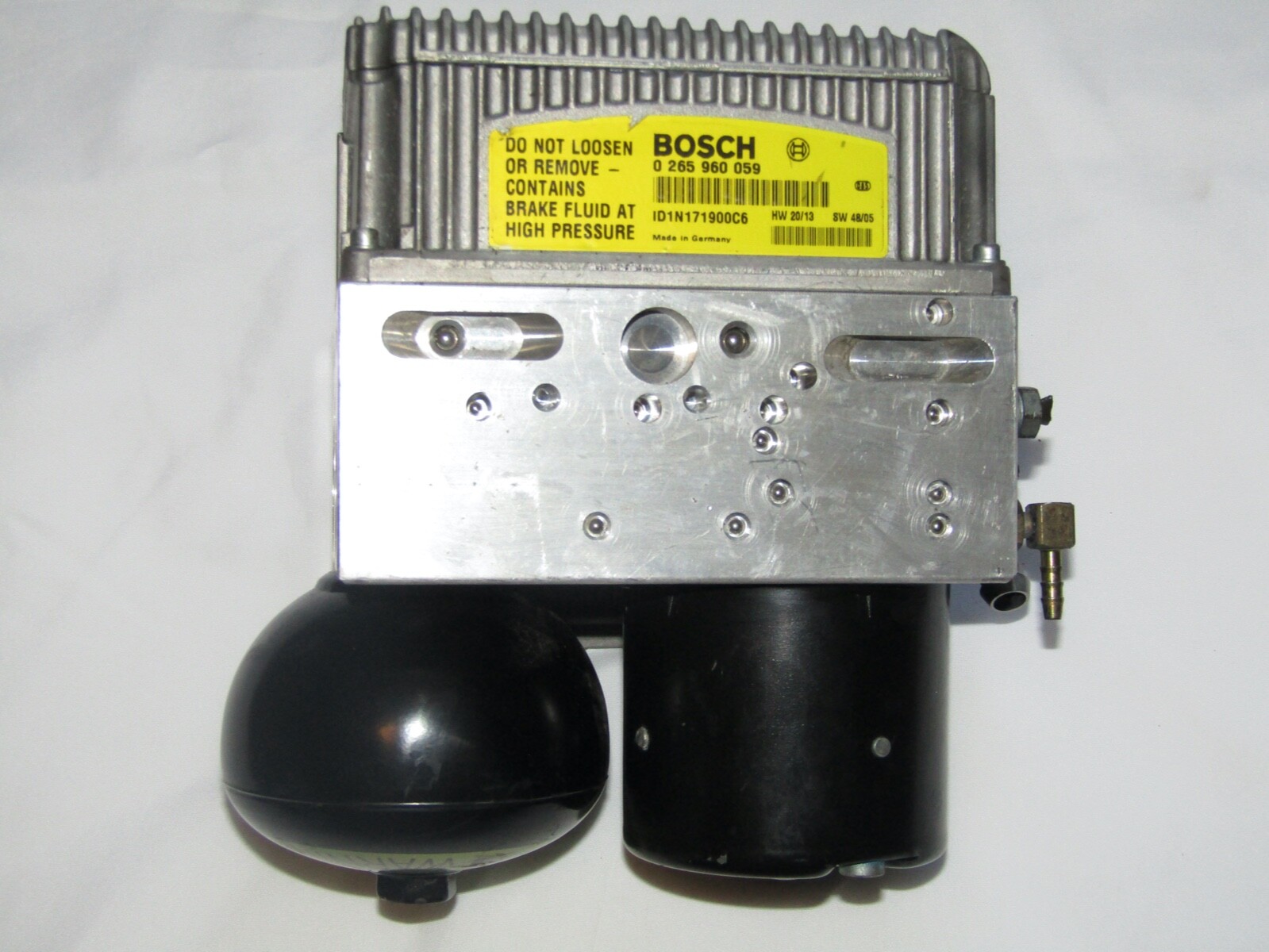 2004 MERCEDES E500 Anti Lock Brake ABS Hydraulic Pump Motor Actuator ...