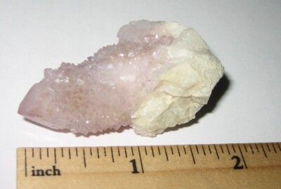 1.8" BEAUTIFUL RARE SPIRIT QUARTZ AKA CACTUS AMETHYST CRYSTAL CLUSTER ...