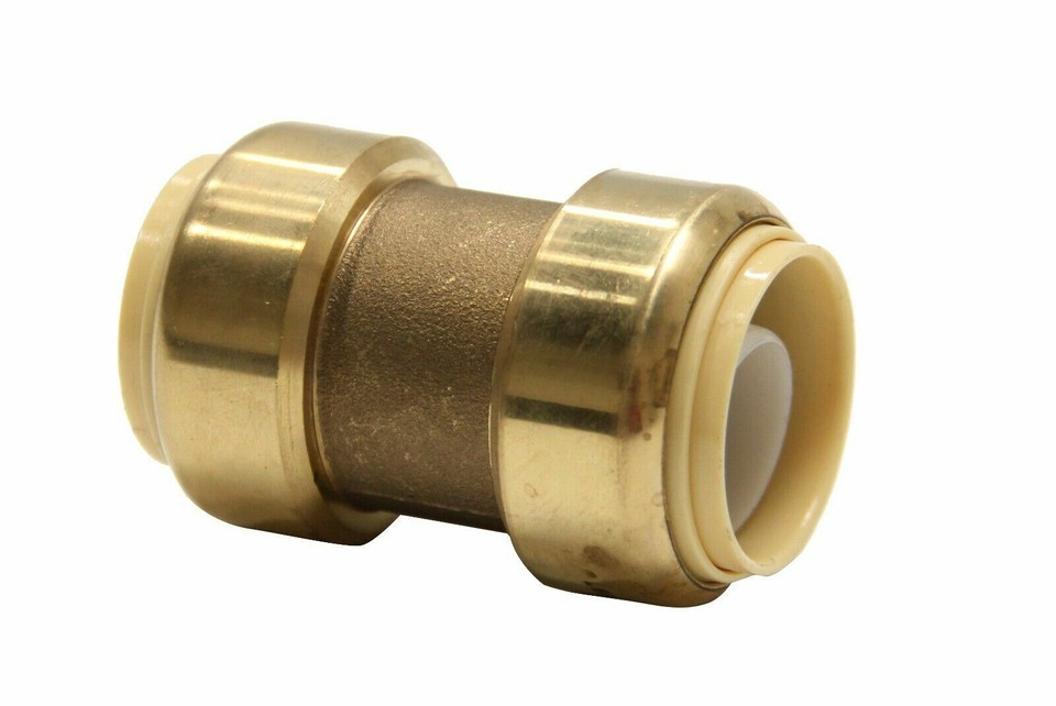 EFIELD 20PCS 1/2" X 1/2" PUSH FIT COUPLINGS , ELBOW (10PCS/EA) BRASS ...