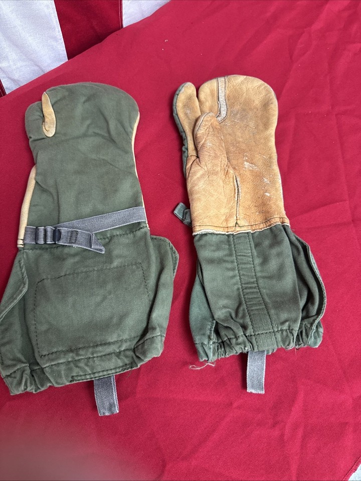 Medium Cold Weather Army Mittens Trigger Finger Shell Gloves NO LINER ...