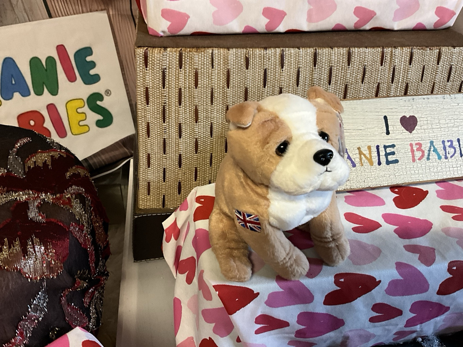 TY Beanie Baby - FEARLESS the English Bulldog (UK Exclusive) (5.5 inch ...