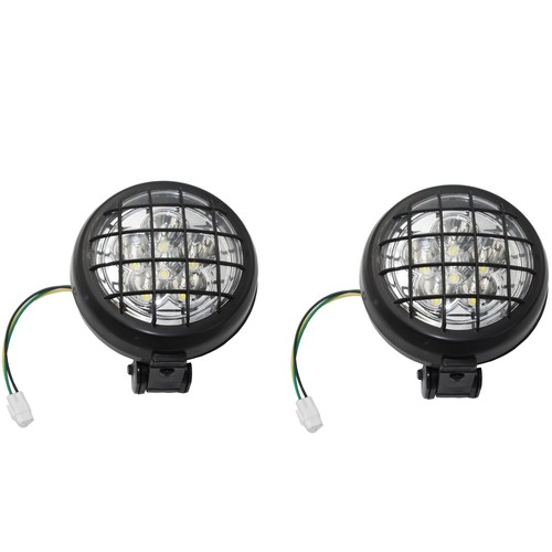 2Pcs LED Headlights for Yamaha 1987-95 Banshee 350 YFZ350 Warrior ...