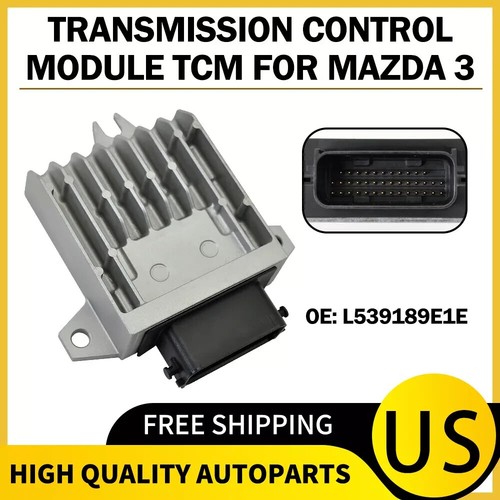 L539 189 E1A 2010-2011 MAZDA 3 2.5L Transmission Module TCM TCU ...