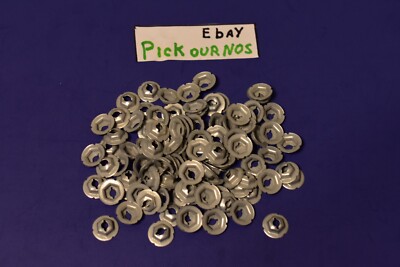 100 #3/16 Washer Lock PAL Nuts 5/8" O.D. 3/8" Hex Zinc Stamped Self ...