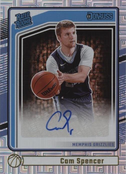 2024-25 Panini Donruss - Rated Rookie Signatures Cam Spencer #285 ...