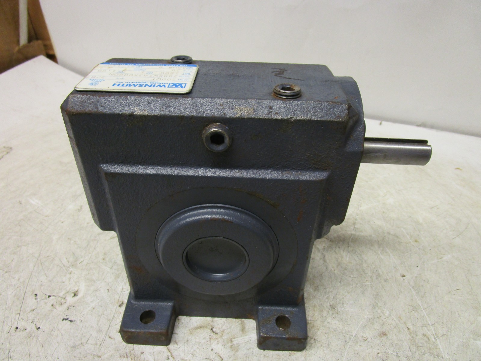 WINSMITH 200WT GEARBOX SPEED REDUCER 20:1 RATIO 1800RPM 1.08HP | eBay