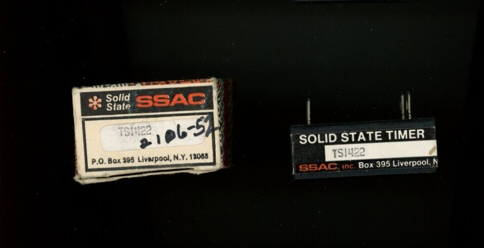 New In Box SSAC Solid State Timer TS1422 PC87 120v AC | eBay