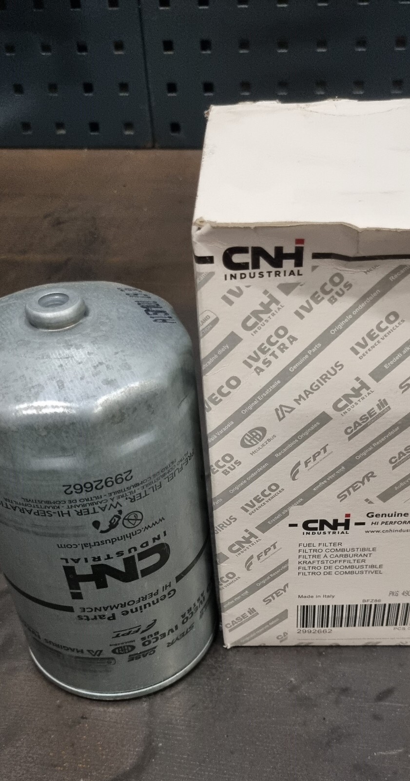 IVECO 1908547 - Fuel filter cross reference