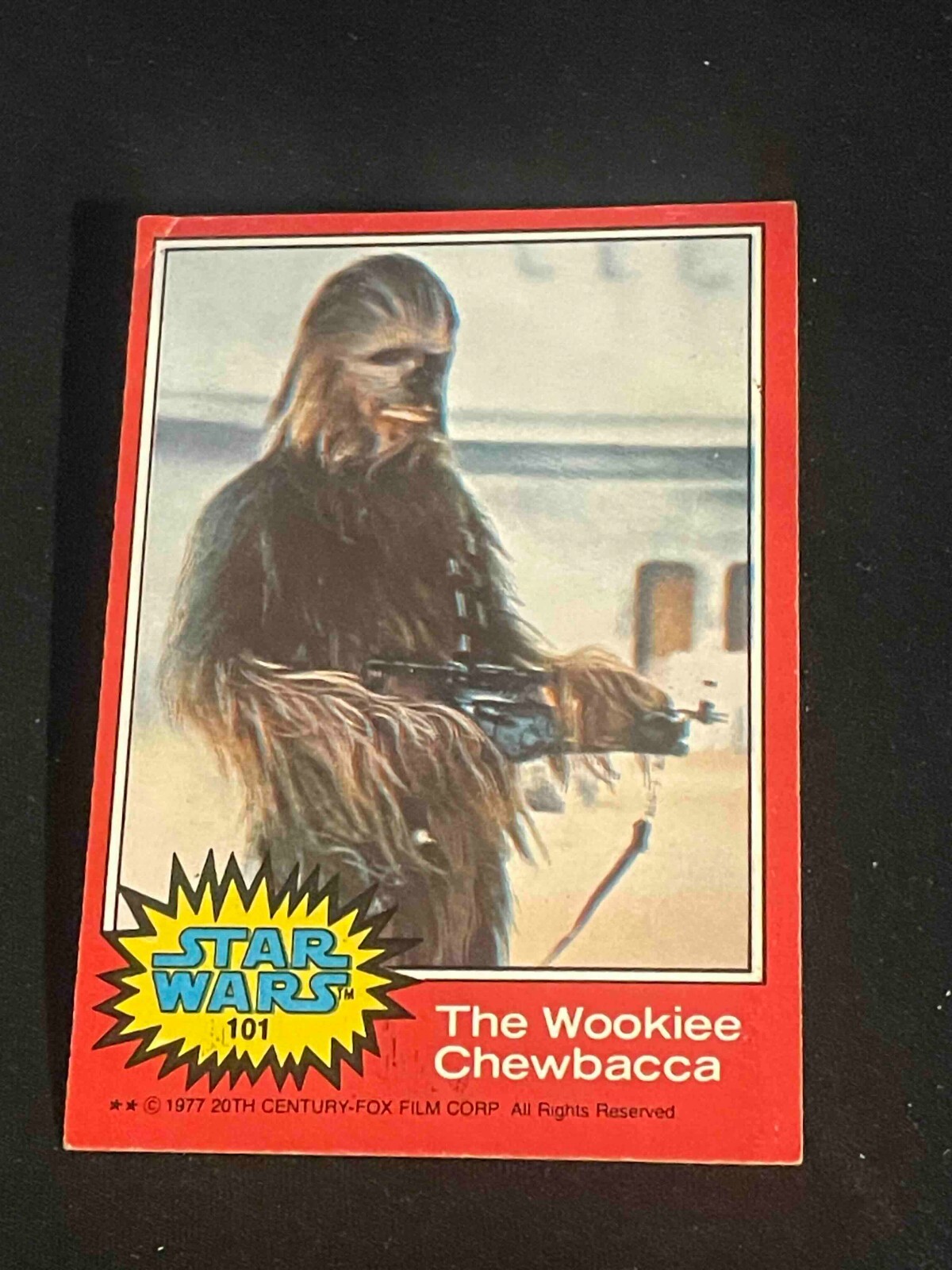 1977 Topps Star Wars #101 The Wookie Chewbacca | eBay