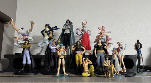 One Piece Figure Lot 15pcs Gear 5 Luffy Yamato Robin Uta Mihawk ...