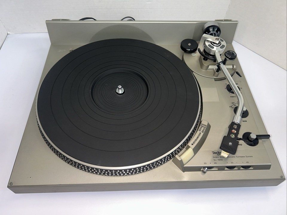 Vintage Technics Panasonic SL-1950 Stereo Turntable Nice Shape Works ...