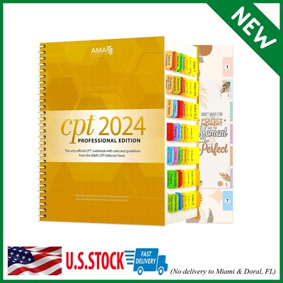 Tabs for CPT 2024 Professional Edition. Color-Coded and Laminated Tabs ...