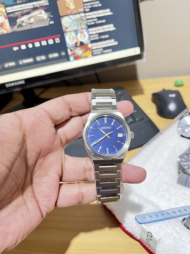 Seiko Blue Men's Watch - SUR555P1 for sale online | eBay
