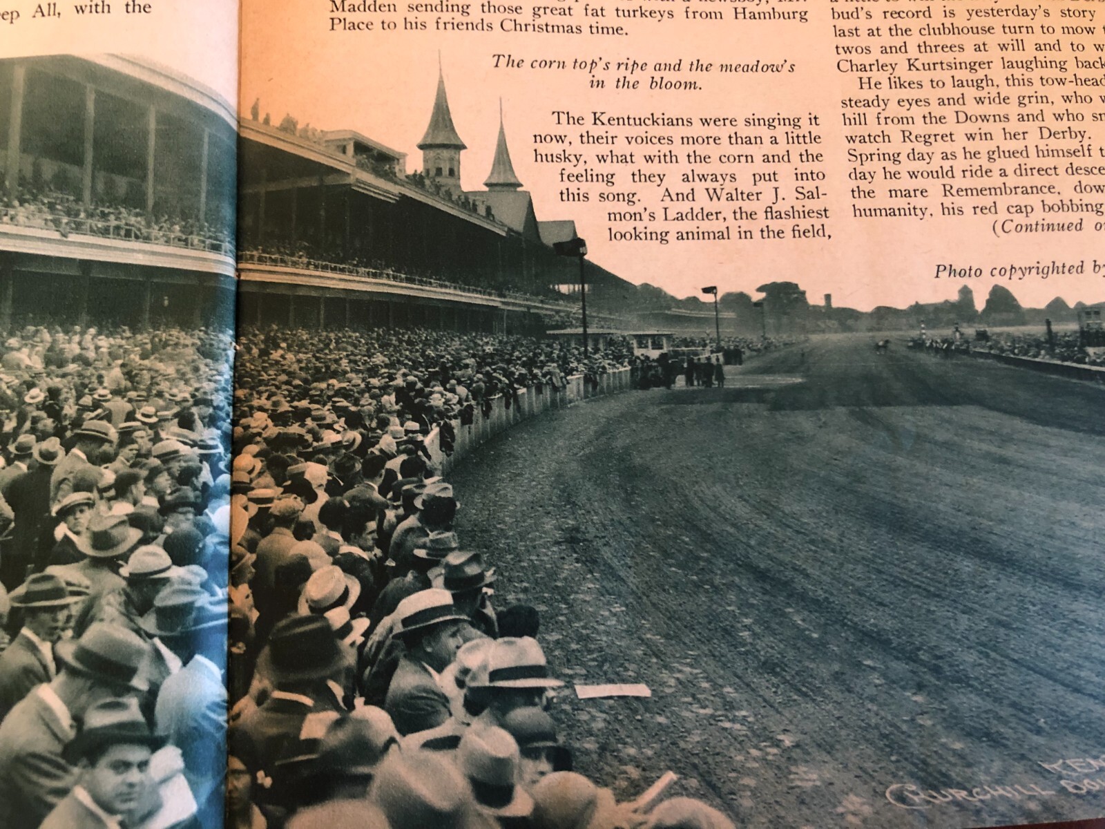 1933 Kentucky Progress Magazine Thoroughbred Edition Burgoo King ...