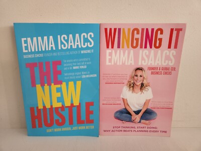 2x Emma Isaacs Books Winging It & The New Hustle | eBay Australia
